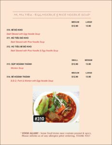 I Love Pho | Menu | Pick-up & Delivery | Order Now