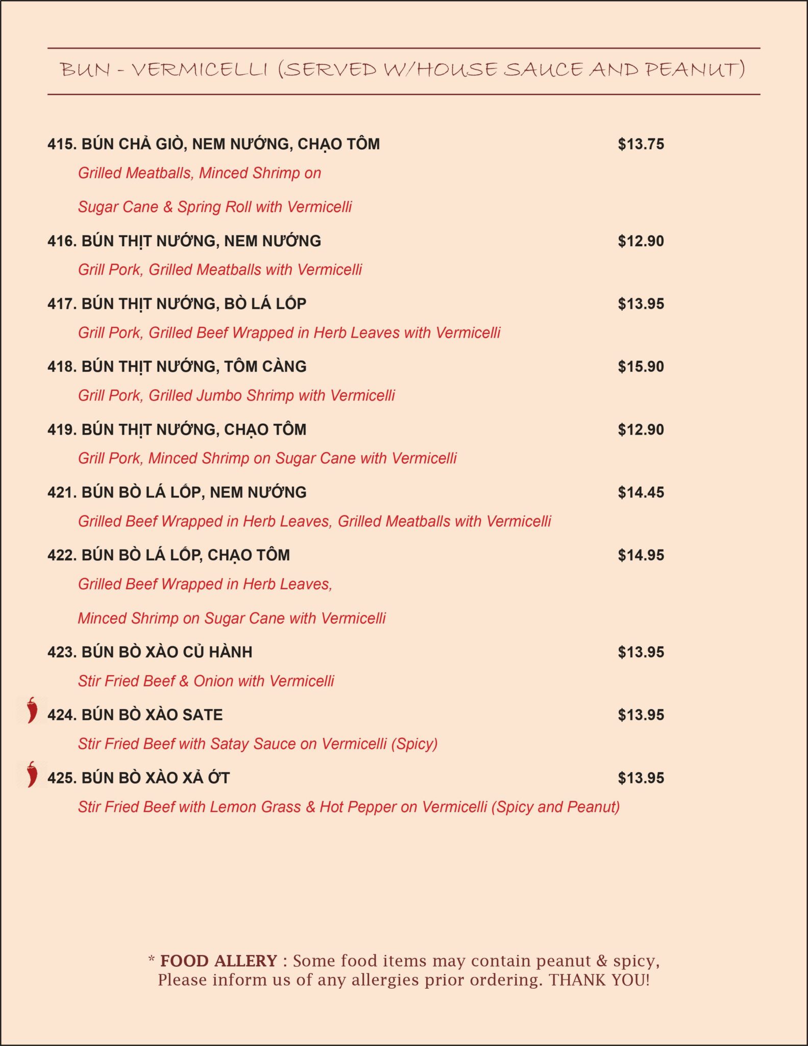 I Love Pho | Menu | Pick-up & Delivery | Order Now